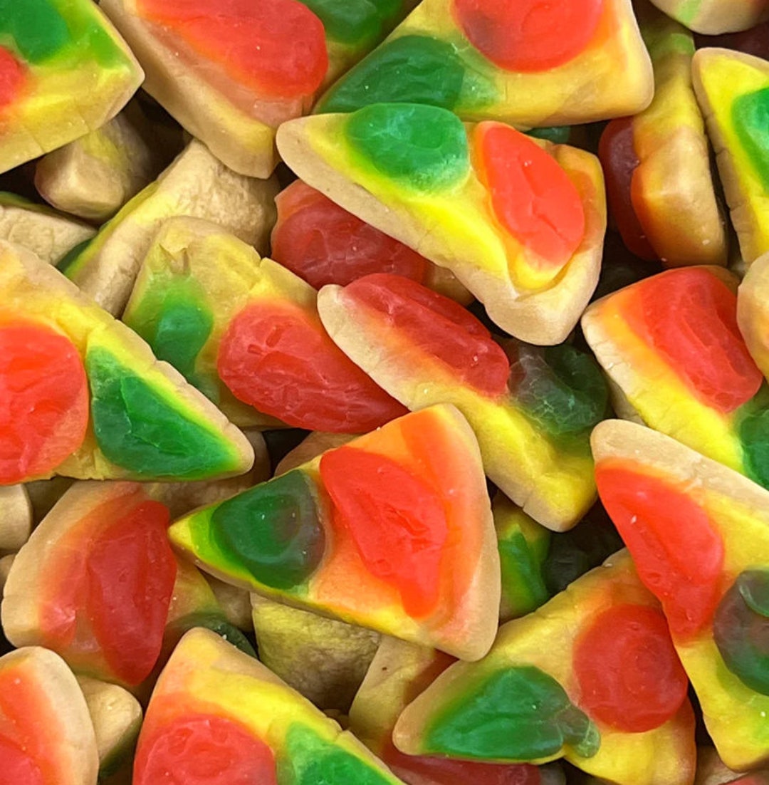 Gummy Pizza Slice Pick and Mix Halal Sweets Sweetzone - Etsy