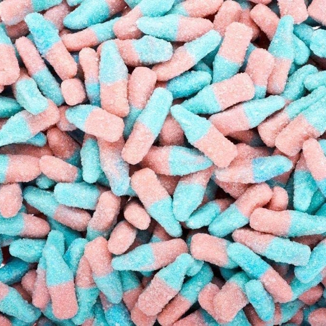 Fizzy Blue Pink Cola Bottles | Pick and Mix | Halal Sweets | Sweetzone ...