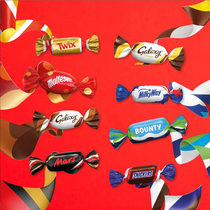 Celebrations Chocolates | Snickers Mars Twix Bounty Galaxy Maltesers ...