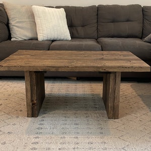 Rustic Coffee Table - Etsy