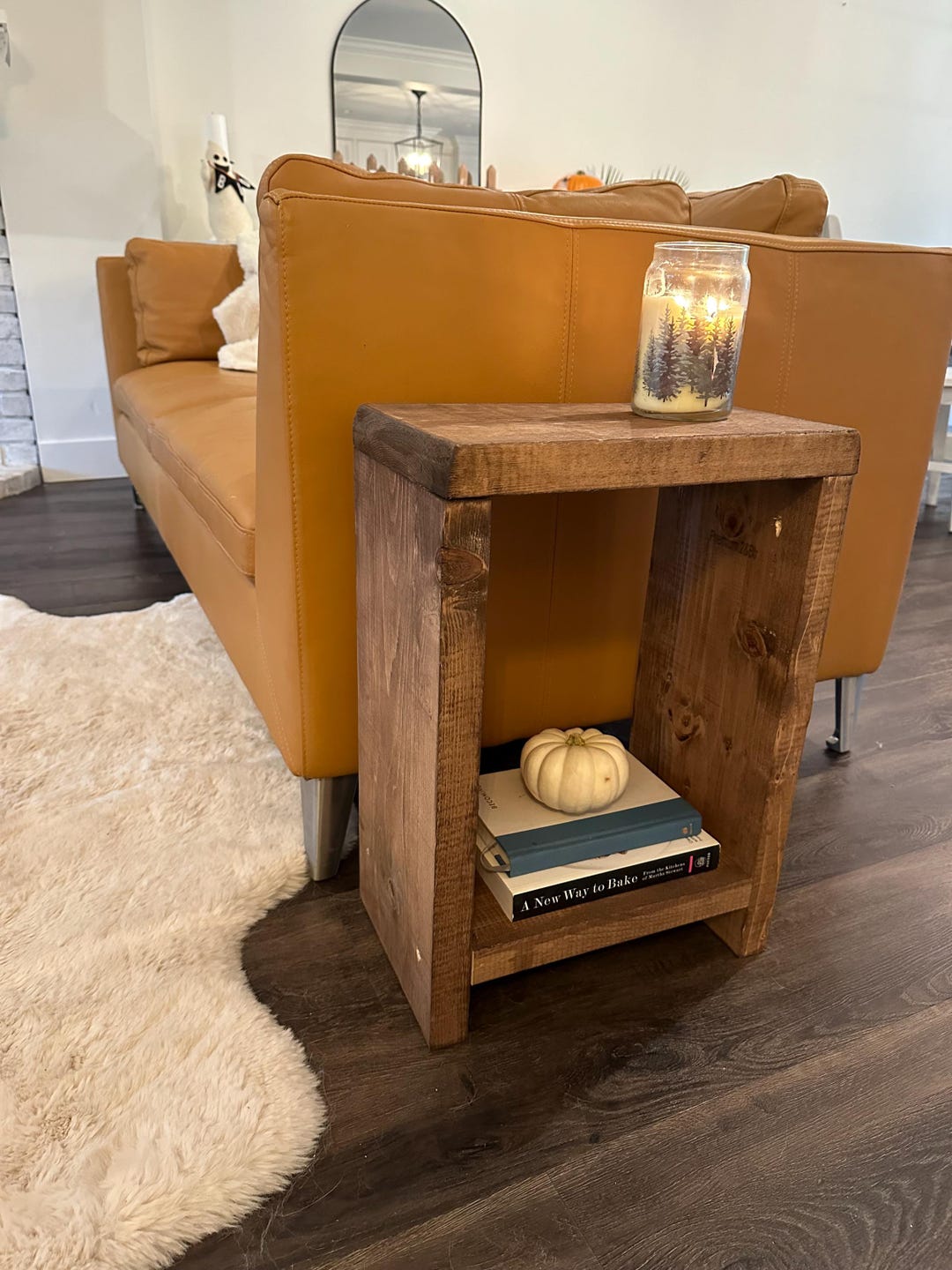 Rustic Side Table - Etsy