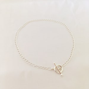 Yelena Necklace | Black Widow Inspired Silver Chain Choker | Marvels ...