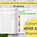 Printable Student Planner, Academic Planner, Study Organiser, College ...