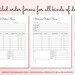 Bakery Order Form Bakery Business Forms Bundle Maracon Order - Etsy