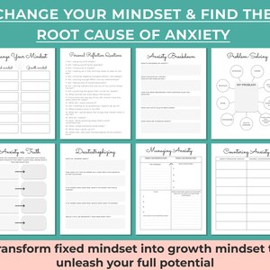 ADHD Therapy Worksheets, ADHD Planner, Adult ADHD Therapy Coping Skills ...