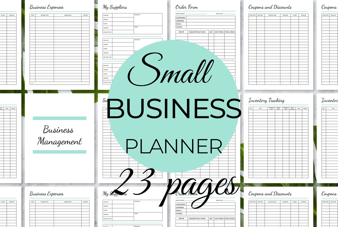 Business Planner Binder Small Business Planner Bundle Craft - Etsy
