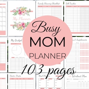Mom Planner - Etsy