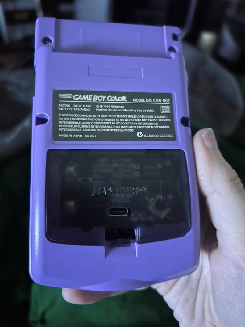 Modded Gameboy Color - Etsy