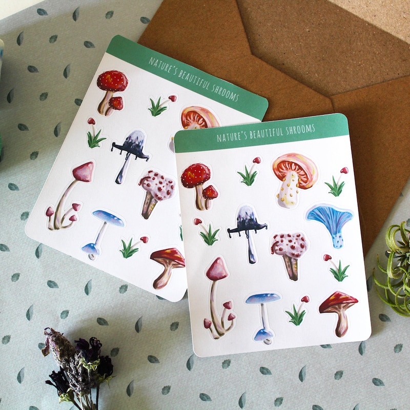 Nature Stickers - Etsy