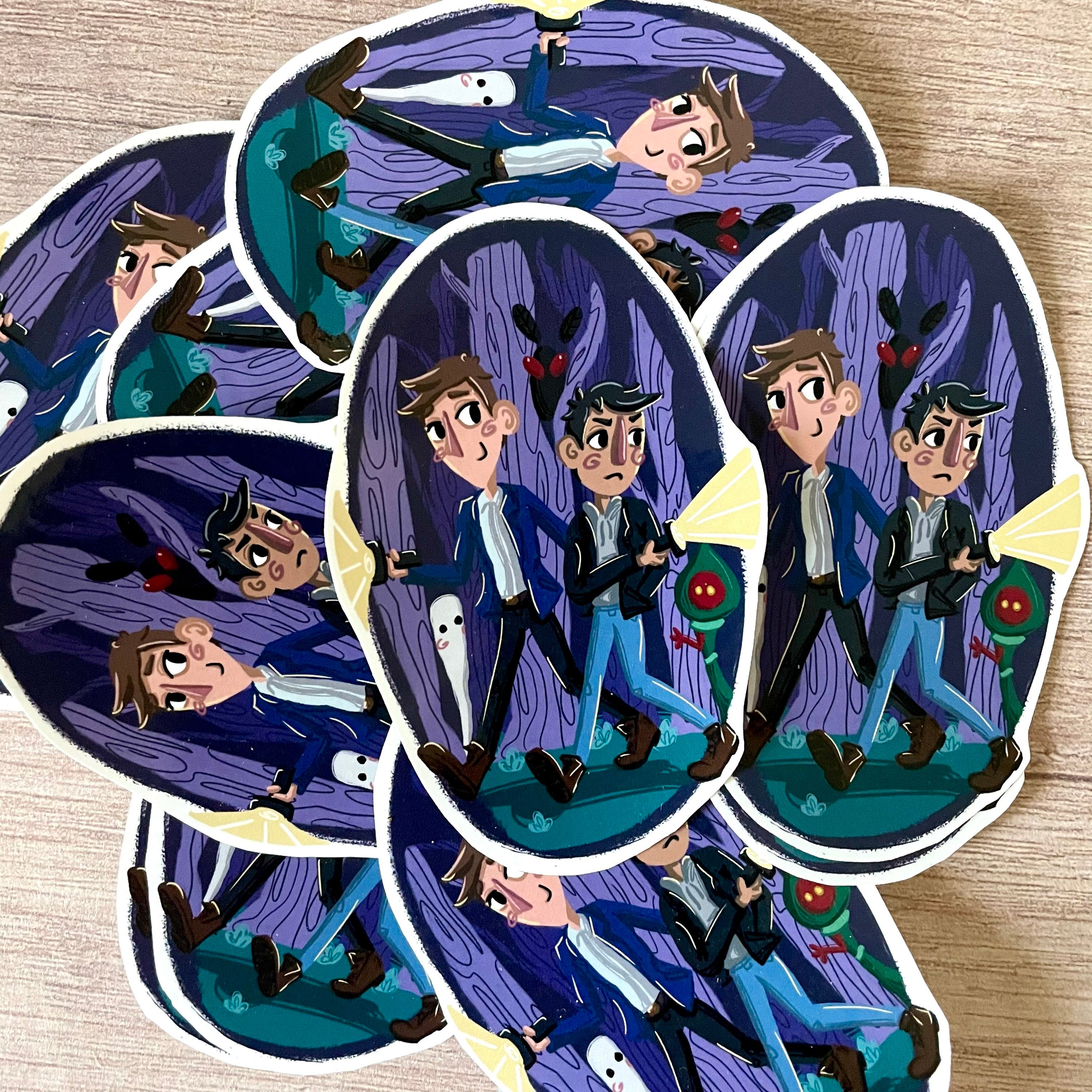 Unsolved Supernatural Inspired Ghoul Boys Cryptid & Demon | Etsy