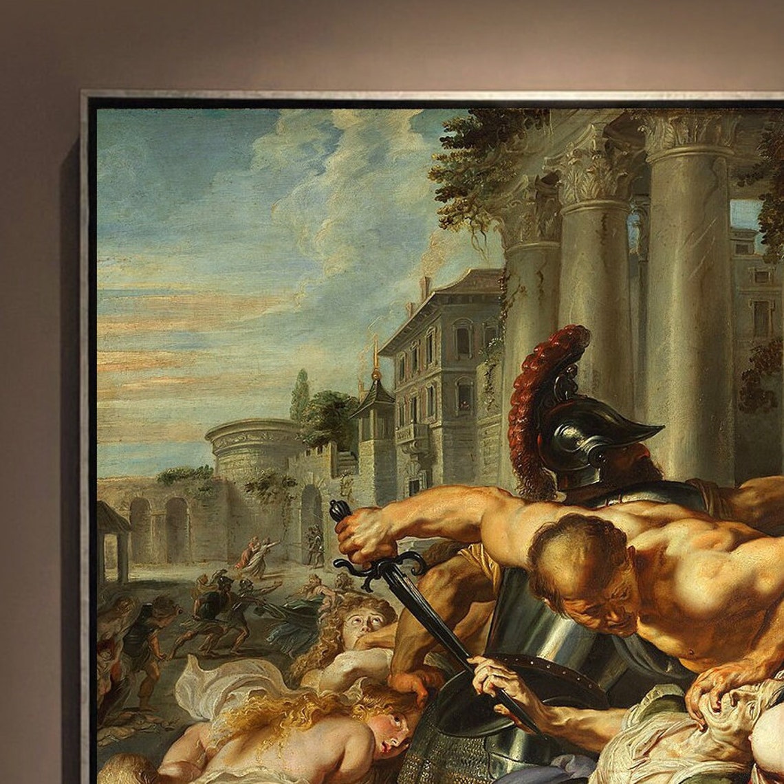 Massacre of the Innocents Peter Paul Rubens Reproduction Hand Painted ...