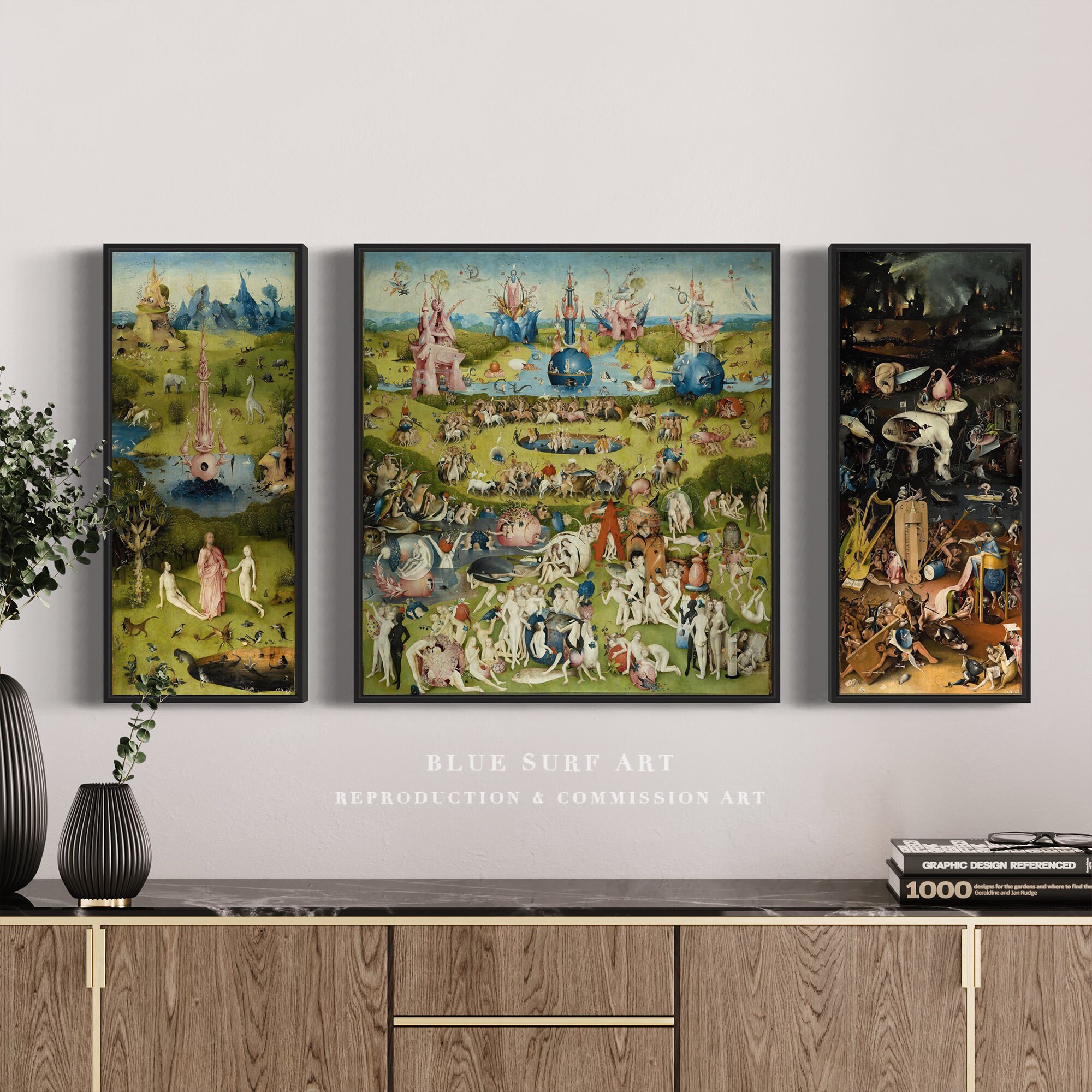 Hieronymus Bosch Hand-painted Reproduction Oil Painting of the the ...