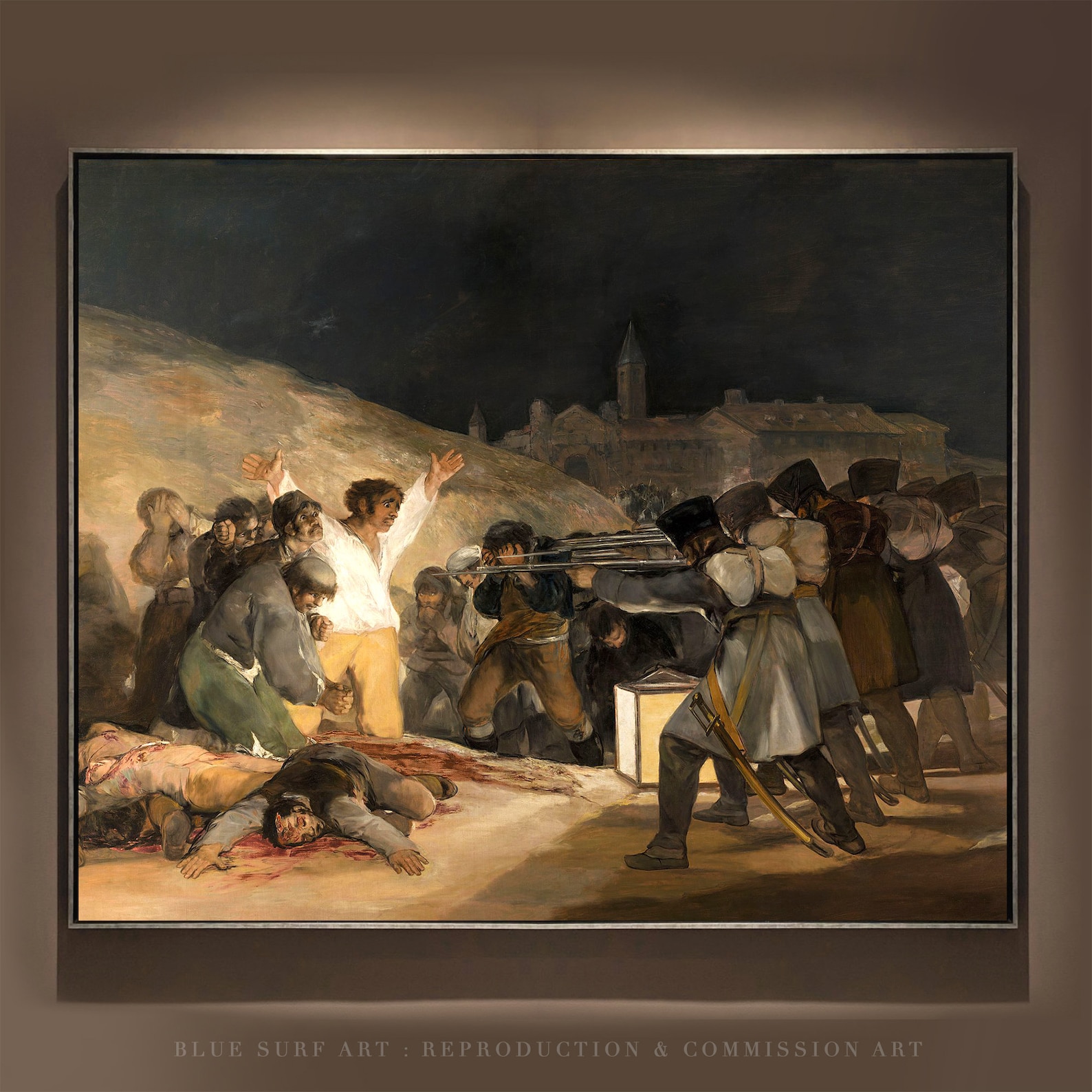 Francisco Goya Hand-painted Masterpiece Reproduction Oil Painting of ...