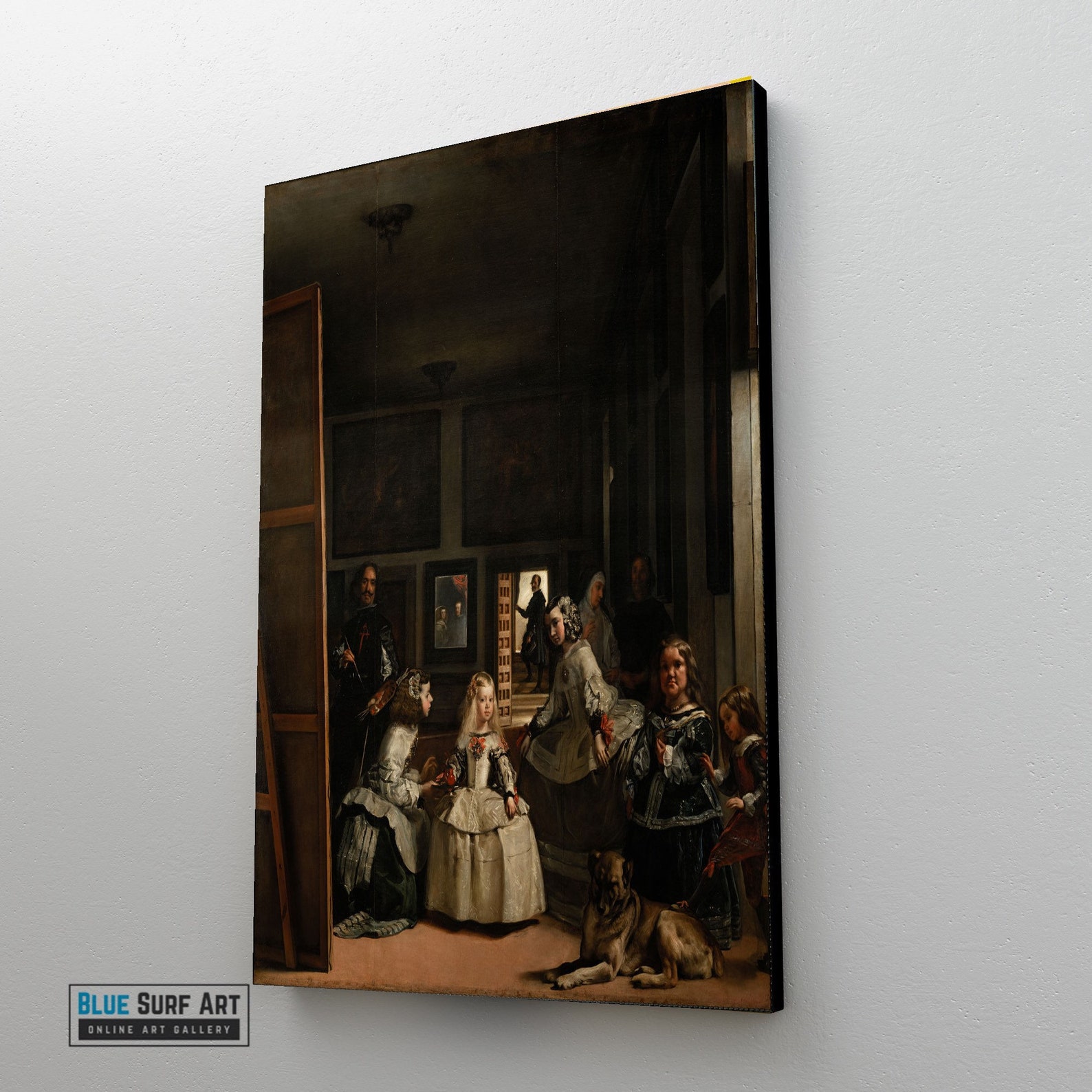 Las Meninas Reproduction Canvas Art Diego Velázquez Wall Art | Etsy