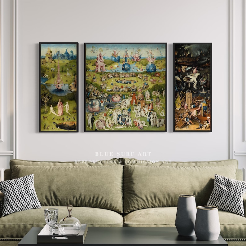 Hieronymus Bosch Hand-painted Reproduction Oil Painting of the the ...