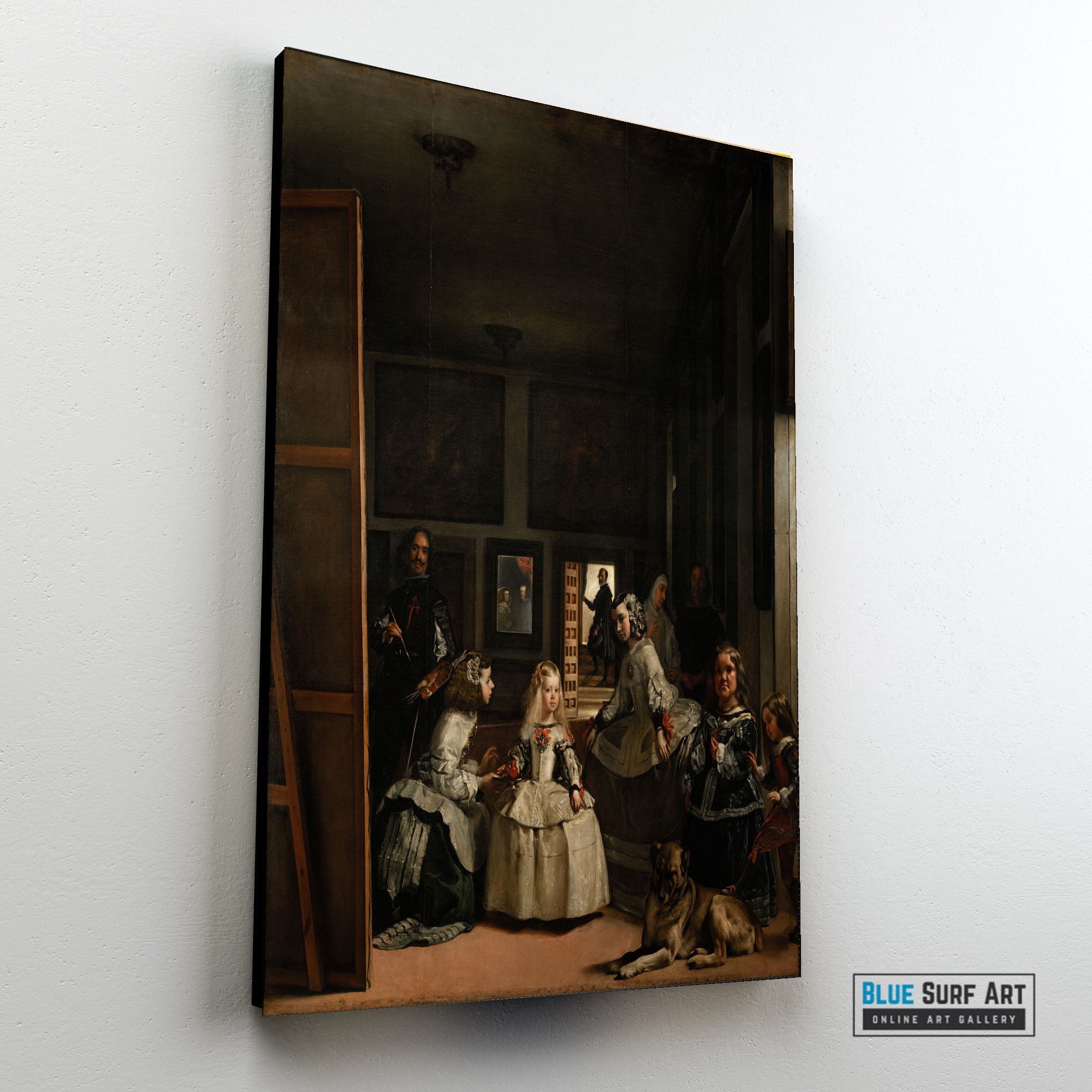 Las Meninas Oil Painting Reproduction: Diego Velázquez Canvas Art - Etsy