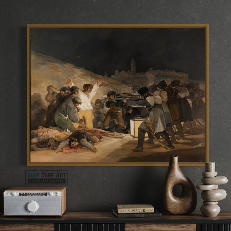 Francisco Goya Hand-painted Masterpiece Reproduction Oil Painting of ...