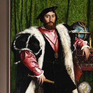 The Ambassadors – Hand-painted Oil on Canvas Reproduction – Masterpiece ...