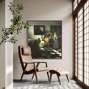 Vermeer's Hand-painted Masterpiece Reproduction of the Concert ...