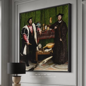 The Ambassadors – Hand-painted Oil on Canvas Reproduction – Masterpiece ...