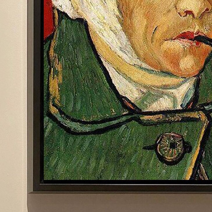 Vincent van Gogh Selbstporträt mit verbundenem Ohr und Pfeife 100% ...