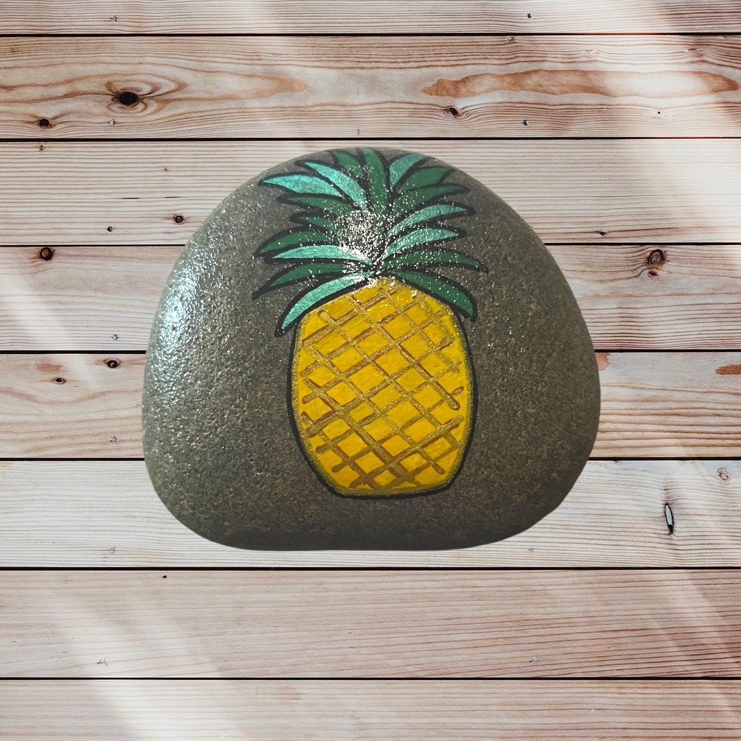 132 - Metallic Pineapple - Etsy