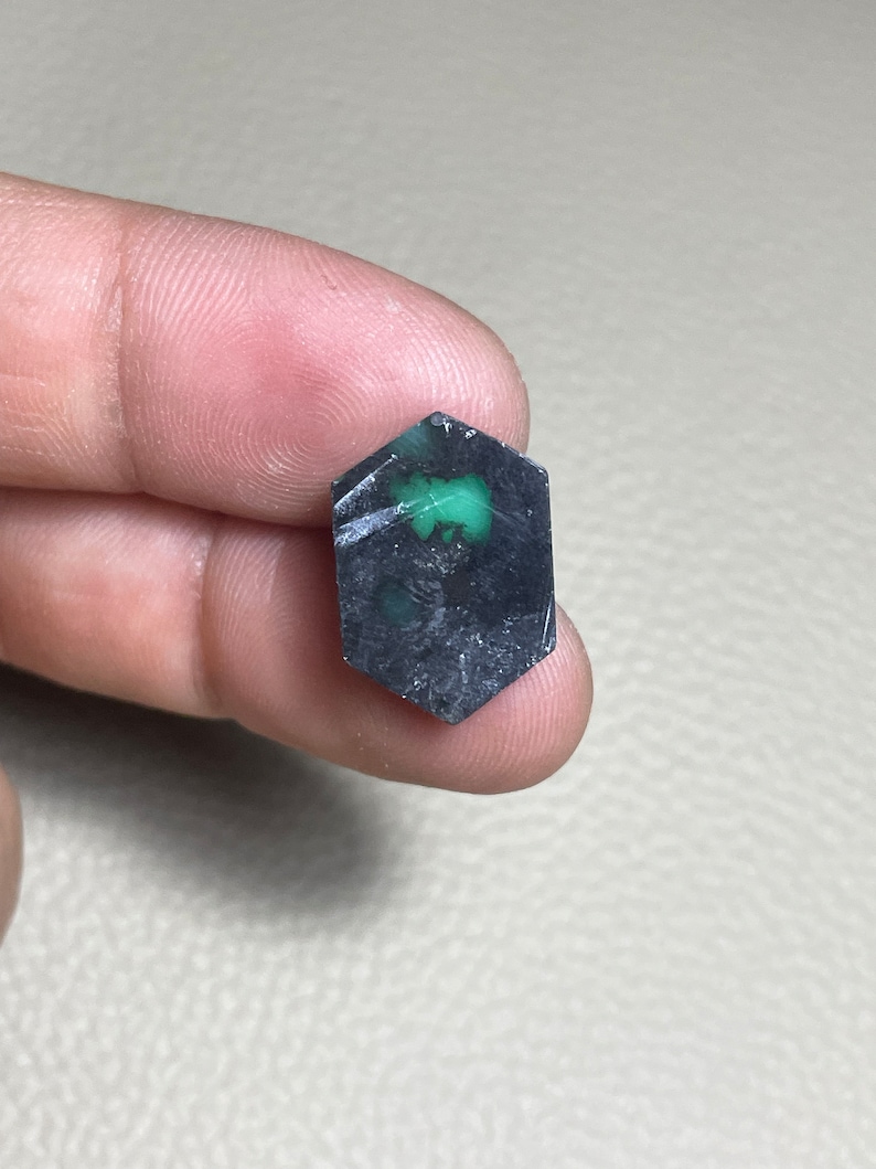 Unique Black Bridge Variscite Fancy Gemstone Variscite With Black Web ...