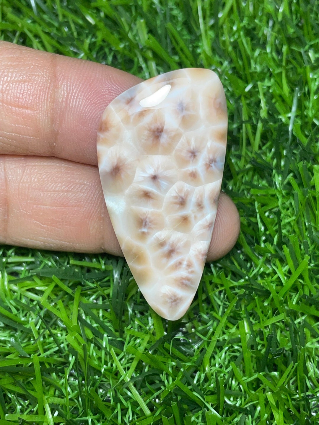 AAA+ Quality Pink Larimar Gemstone/natural Pink Thomsonite Cabochon ...