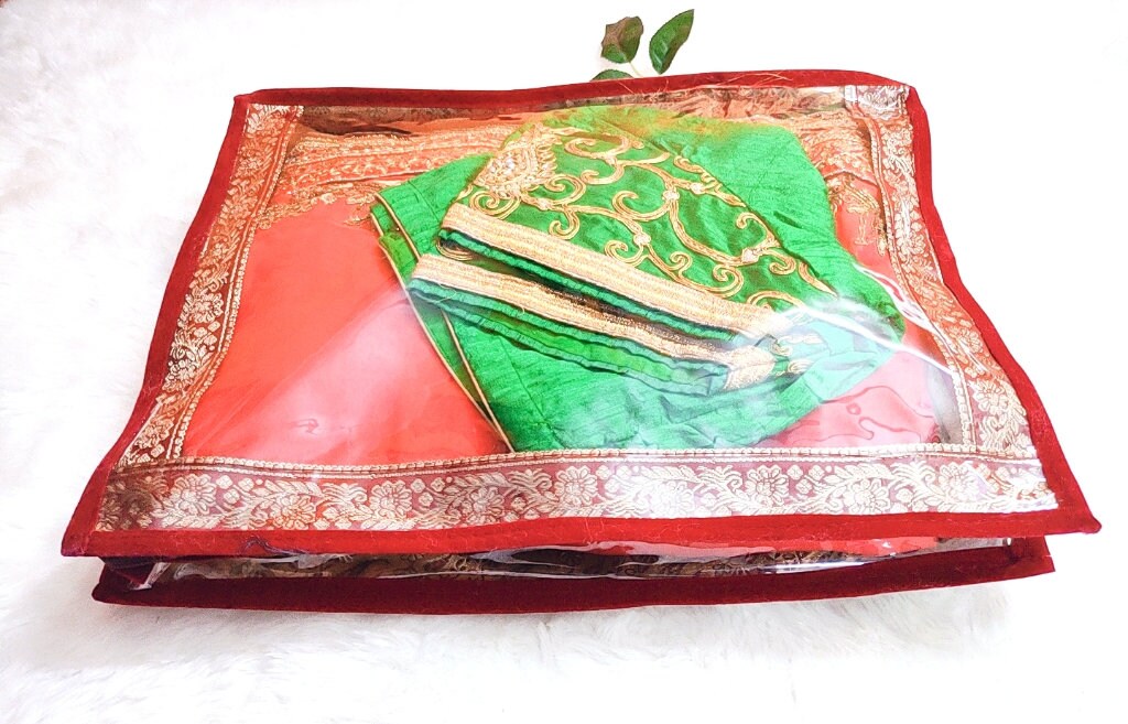 Enchanted Reddie- Saree Packing Organisers, Wardrobe Organisers | Saree ...