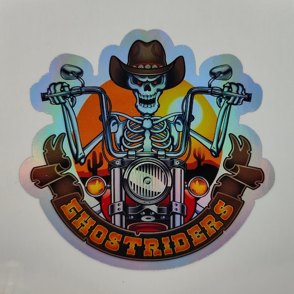 Ghost Rider Stickers - Etsy