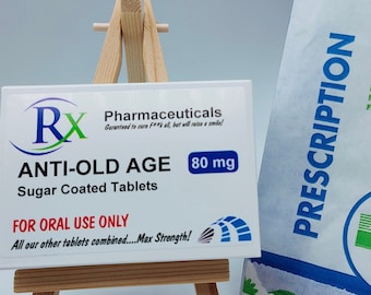 Novelty Joke Pill Tablet Box Fun Rude Xmas/birthday Gift Funny Prank ...