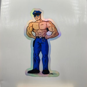 Sexy Policeman Label - Etsy