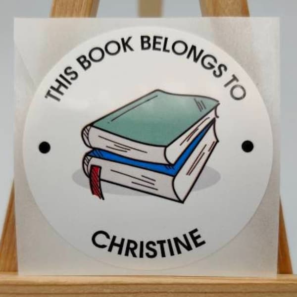 This Book Belongs to Template - Etsy