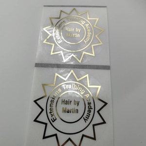 Seal Design Stickers Labels, Certificate Stamp, Document, Custom Foiled ...