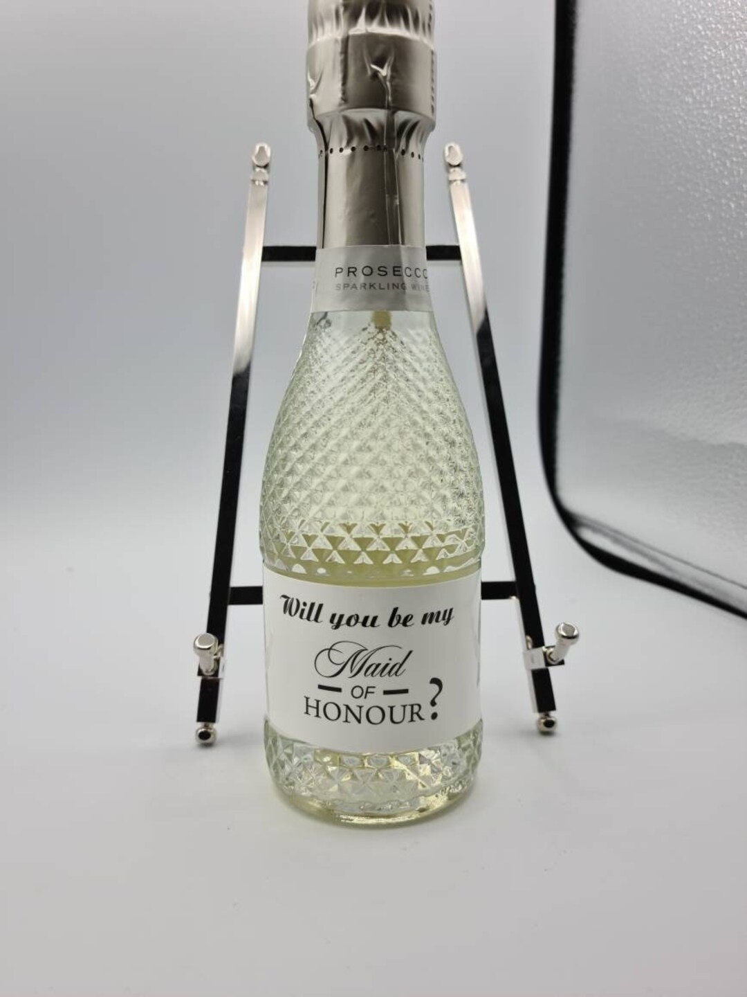 Will You Be My Maid of Honour? Mini Champagne/prosecco Bottle Custom ...