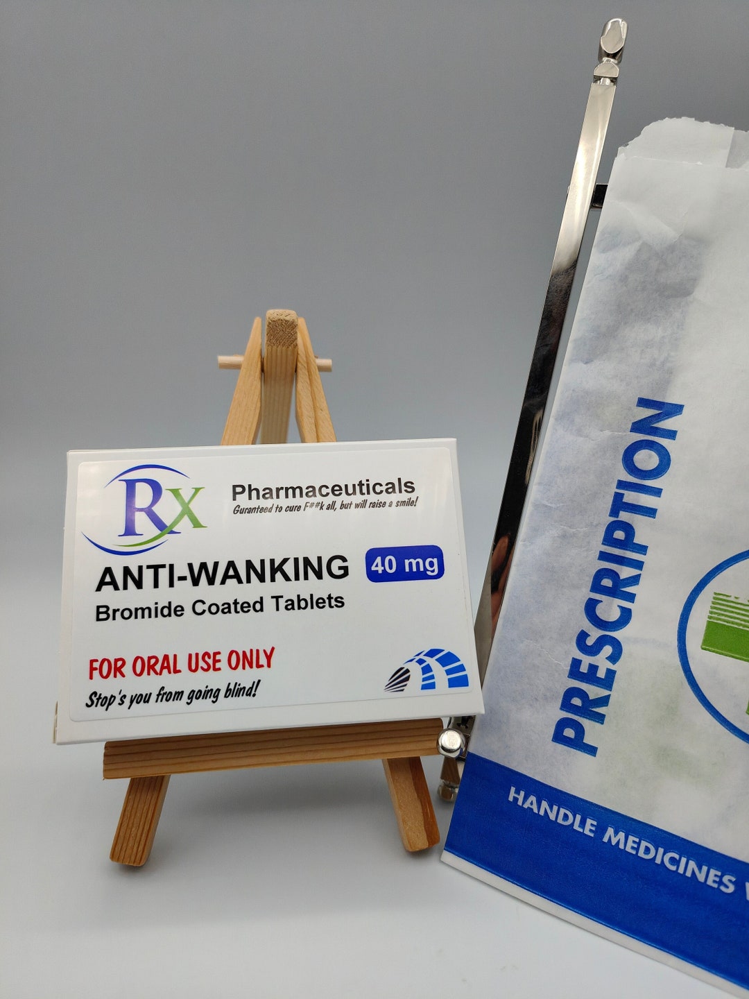 Joke Anti Wanking Pills, Tablet Box, Prank, Funny Gift, Sweets, Novelty ...