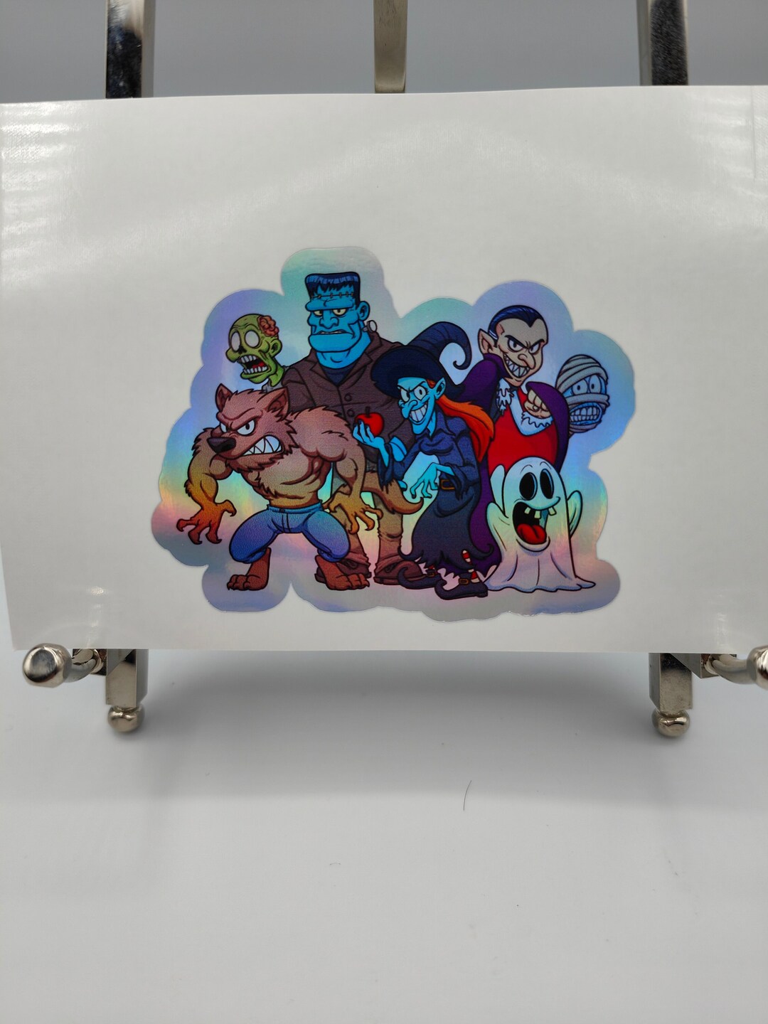 Monster Crew Sticker, Horror Night, Ghost, Witch, Zombie, Werewolf ...