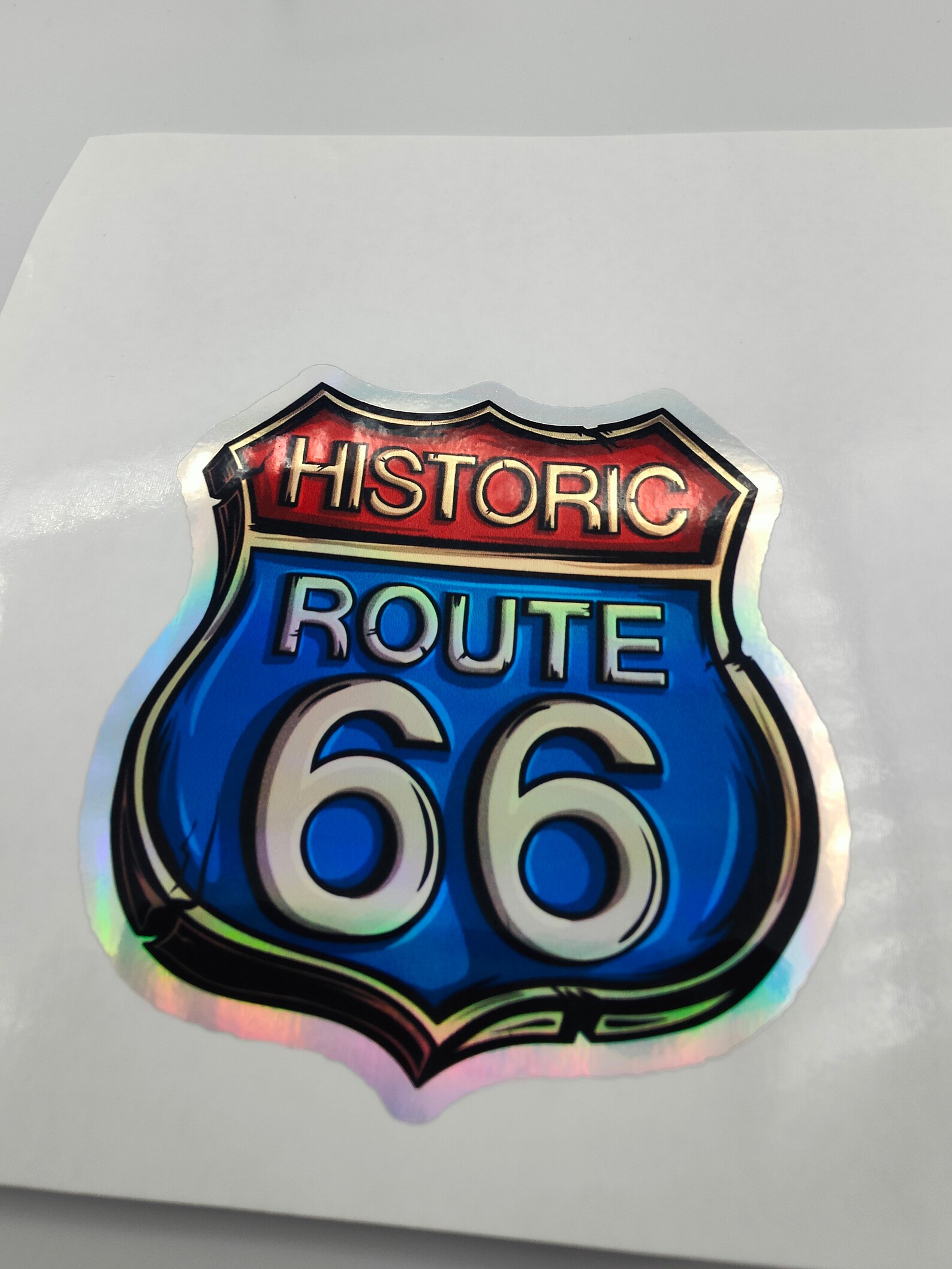 Route 66 Highway Stickers, Labels, Decals, Americana, Decals, Laptop ...