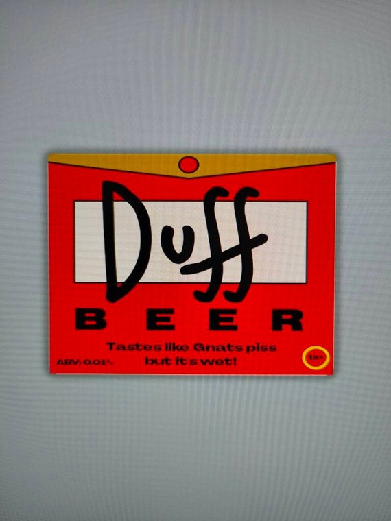 Duff Beer Logo Printable