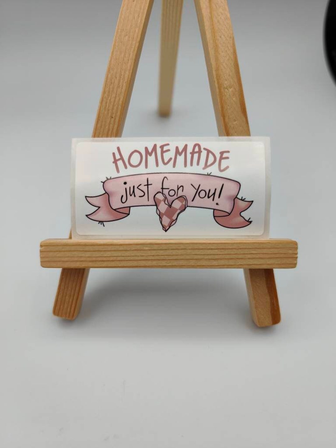 Homemade Just for You, Stickers Labels, Thank You, Gift Stickers ...