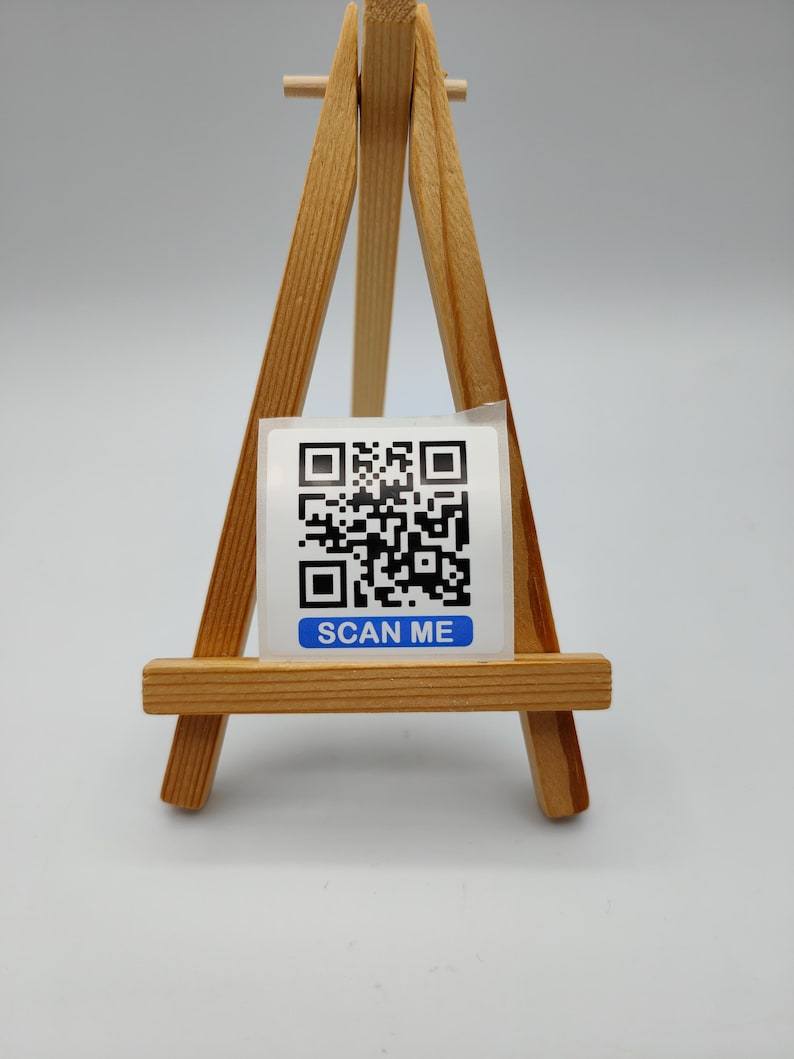 Custom QR Code Stickers Labels, Nasal Spray Bottle Labels, Small Logo ...