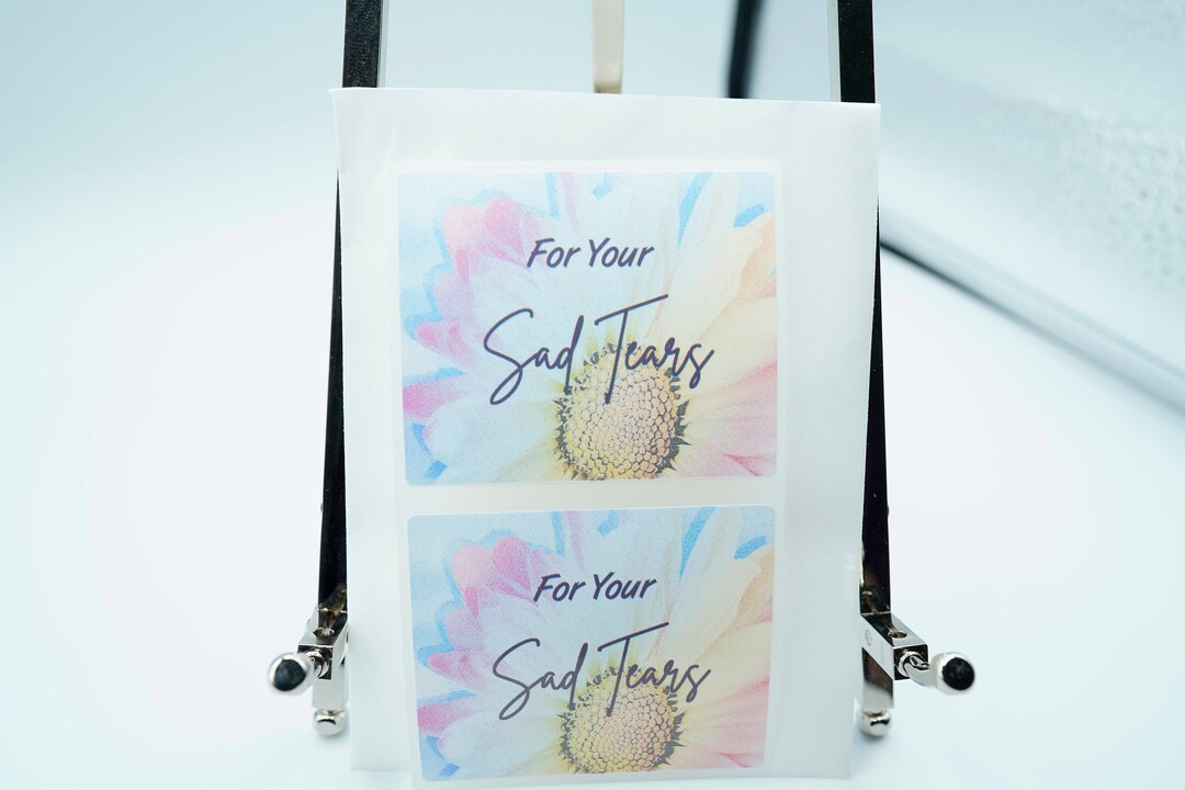 Funeral Memorial Tissues Glassine Envelopes, Custom Personalised ...