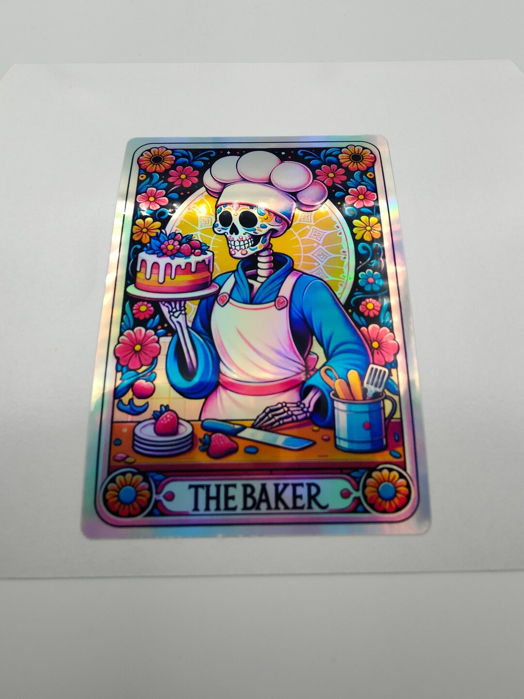 The Baker Tarot, Cake Making, Baking Cakes, Holographic Stickers ...