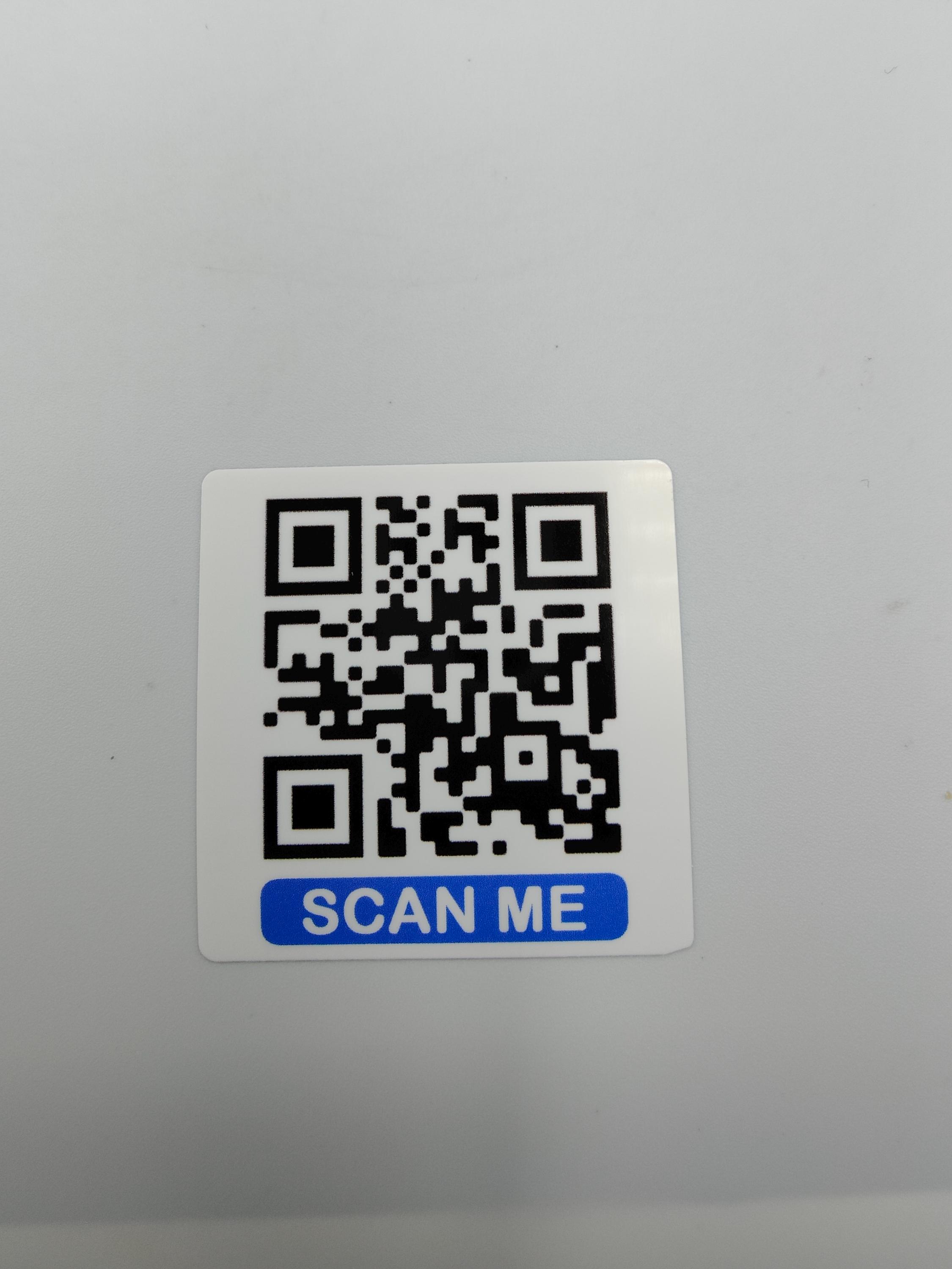 Custom QR Code Stickers Labels, Nasal Spray Bottle Labels, Small Logo ...