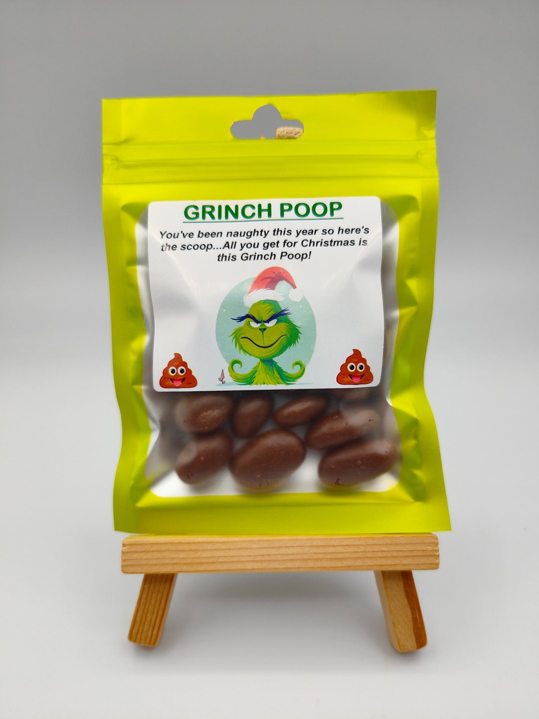 Grinch Poop Naughty List Gift Stocking Fillers Secret - Etsy UK