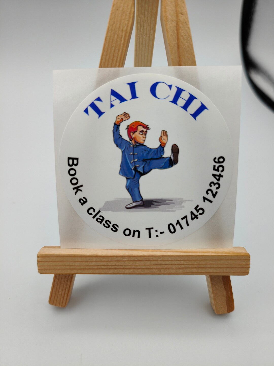 Tai Chi, Labels White Premium Satin Gloss Poly, Judo, King Fu, Martial ...