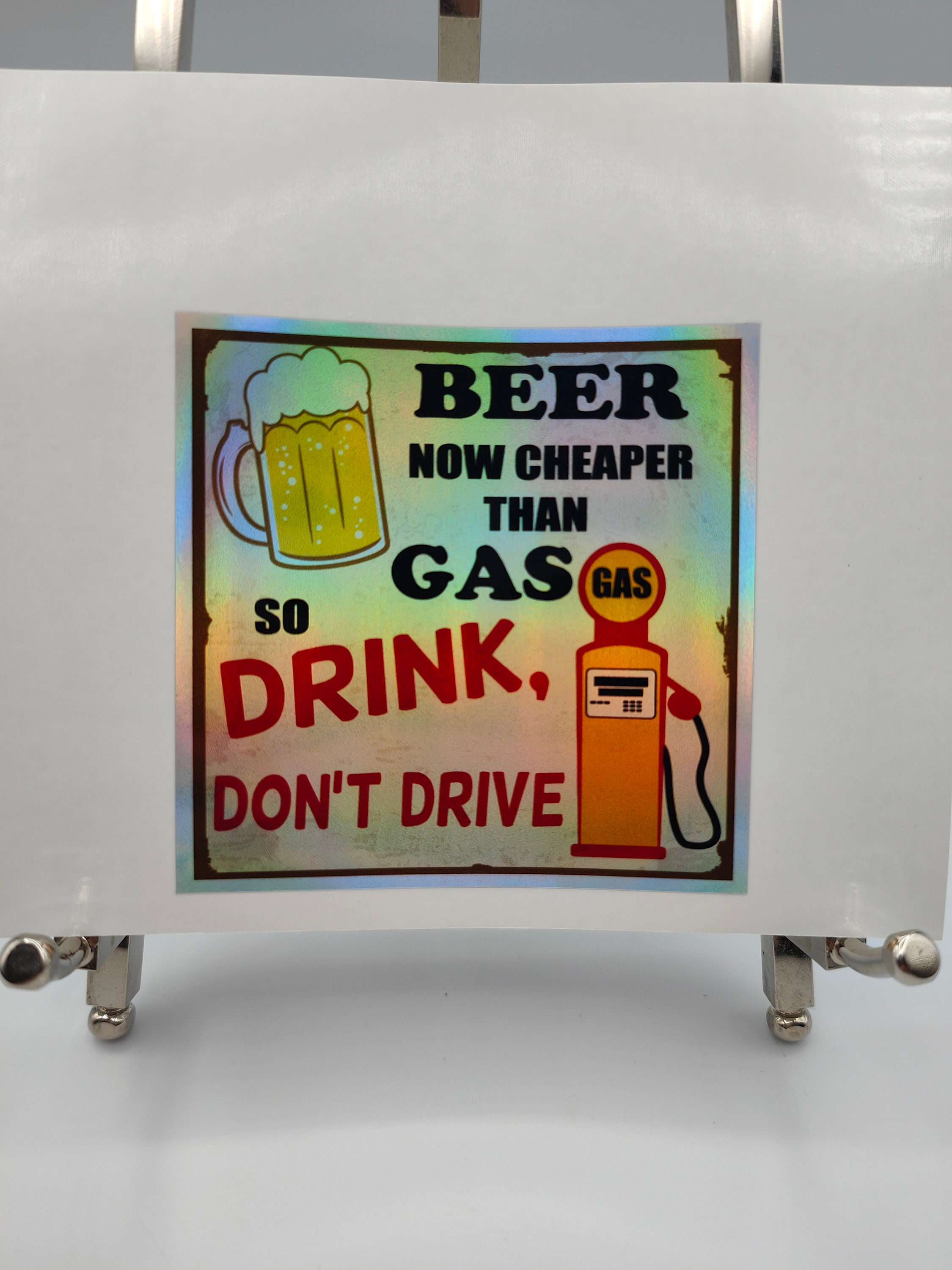 Beer Cheaper Than Gas, Funny Signs, Beers, Alcohol Prices, Drinks ...