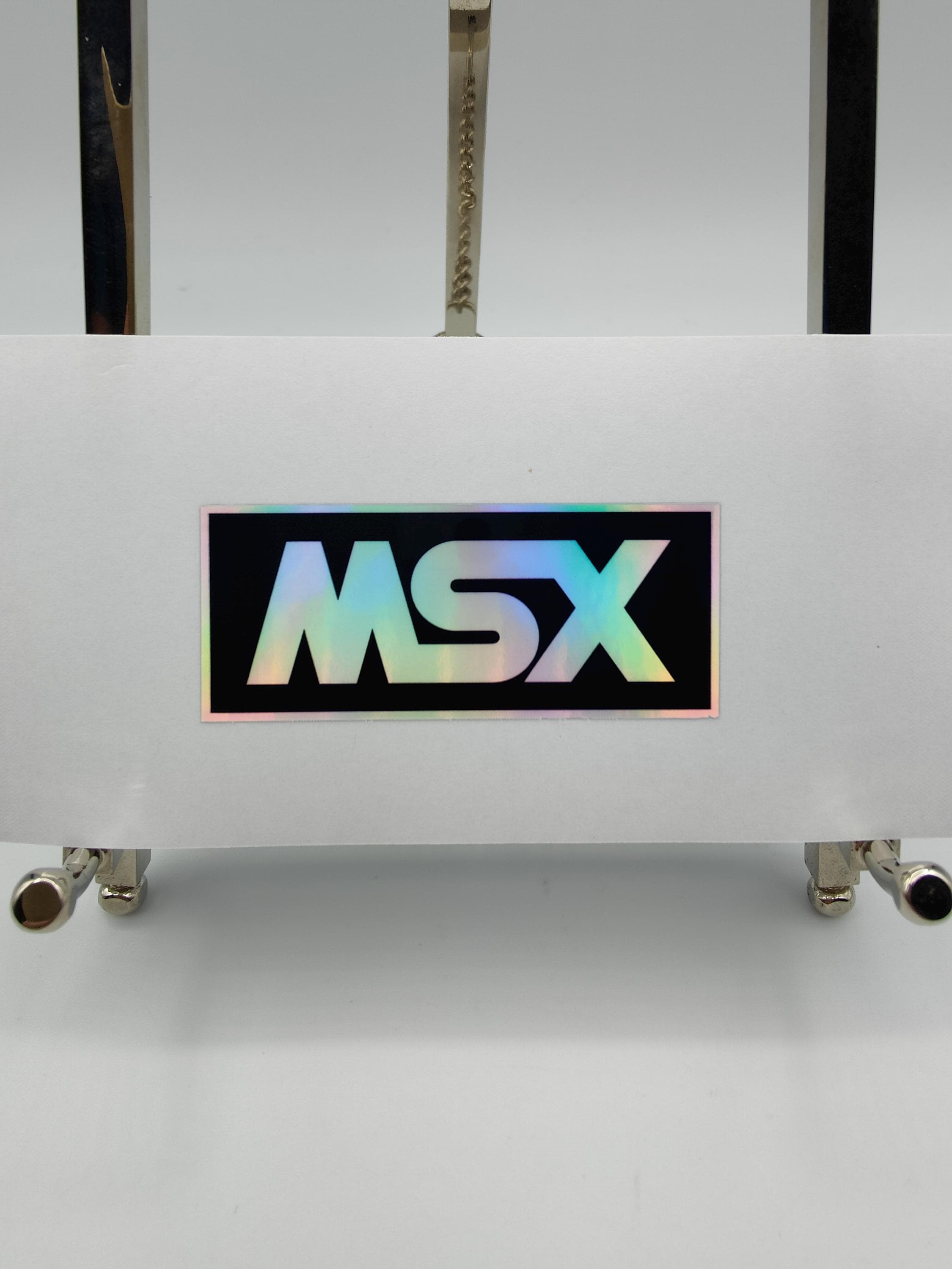 MSX Logo Sticker, Retro Computing, 80's Computers, 8-bit Gaming ...
