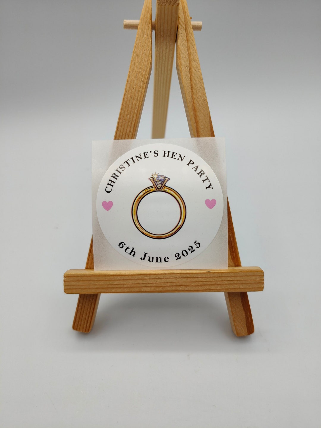 Hen Party Stickers, Personalised, Hen Do Stickers, Personalised Sticker ...