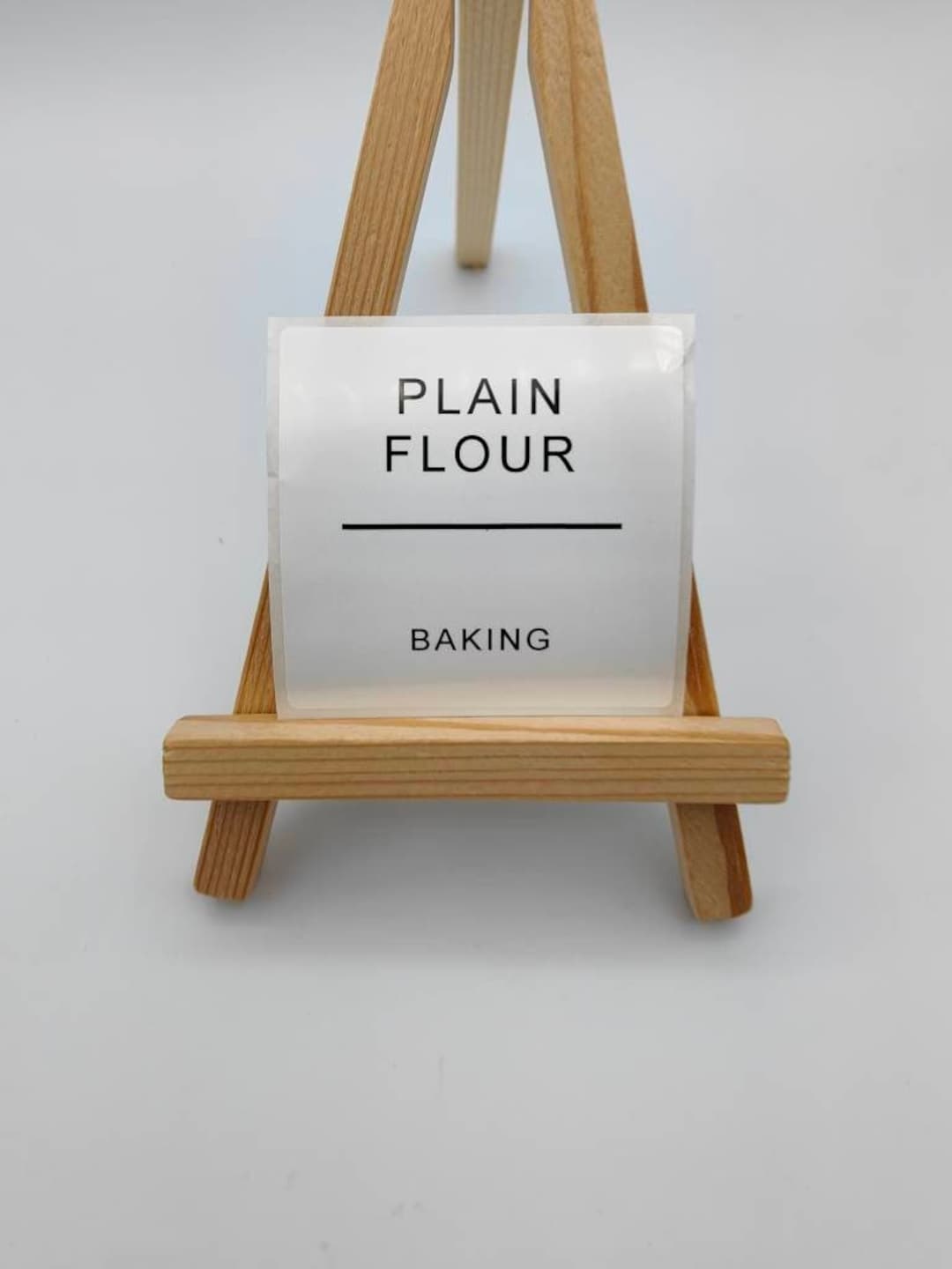 Pantry Labels, Square, Custom Made, Personalised, Minimalist, Kitchen ...